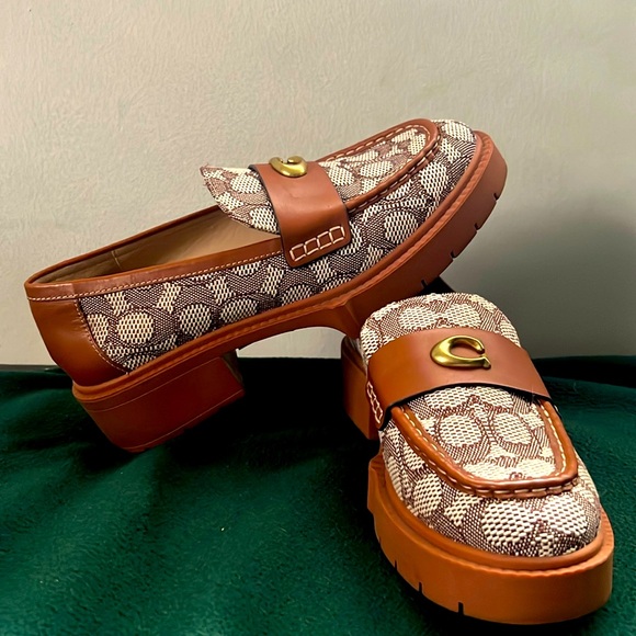 Coach | Shoes | Coach Platform Loafer Leah Brown Shoe | Poshmark